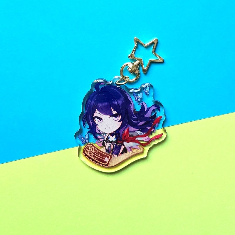 Seele (Honkai Star Rail) Acrylic Glitter Keychain | Lilycli and ...